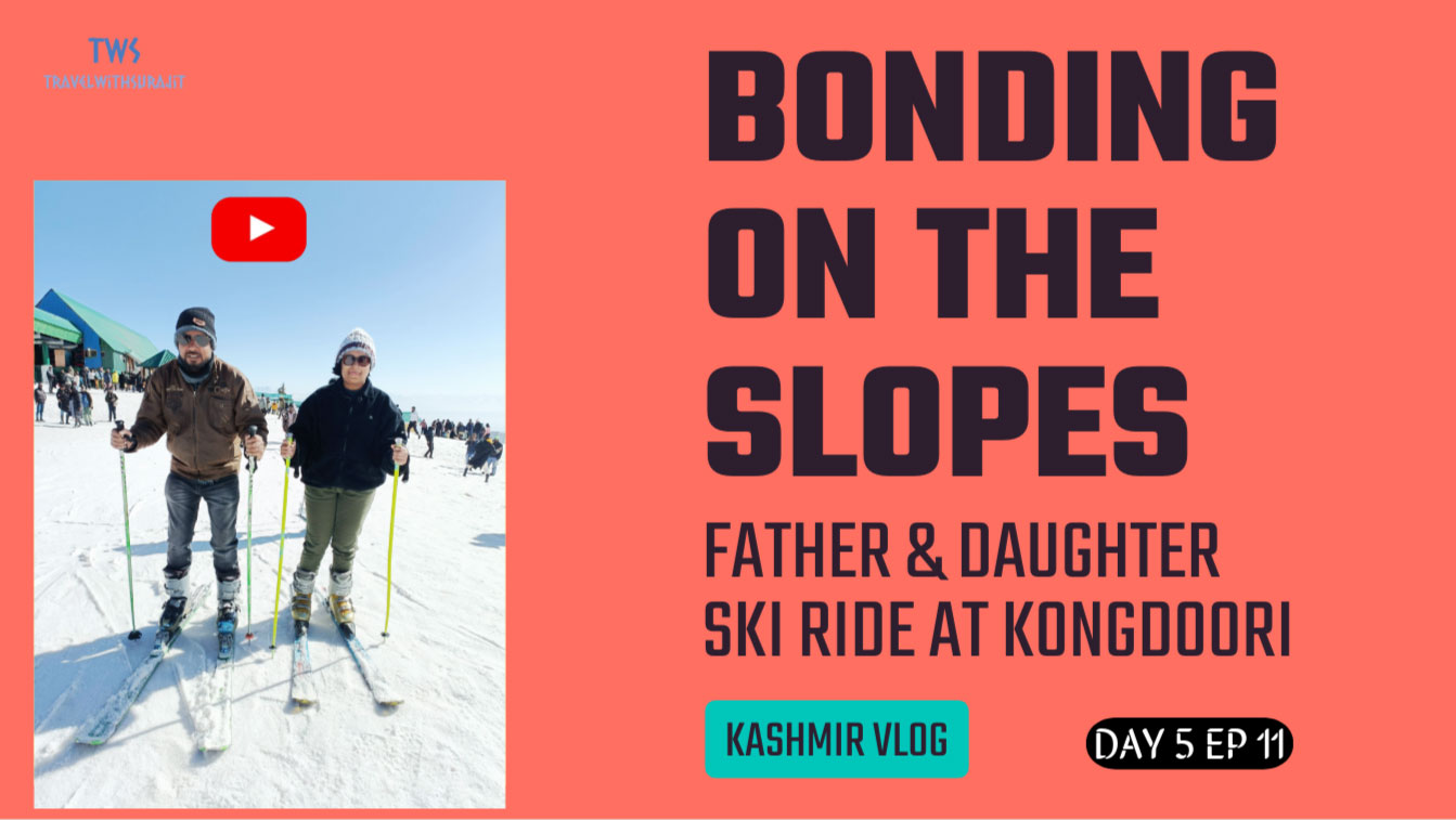 Father & Daughter Ski Ride - Snow Adventure - Day 5 Ep 11