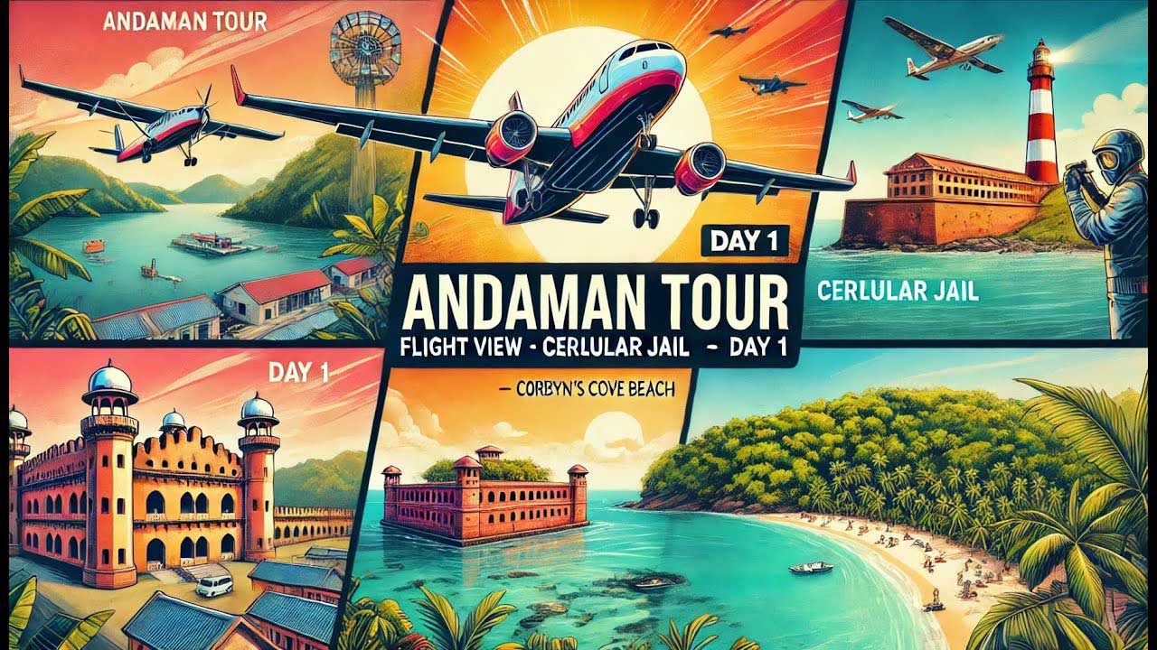 Andaman Tour Day 1 | Port Blair Arrival & Sightseeing