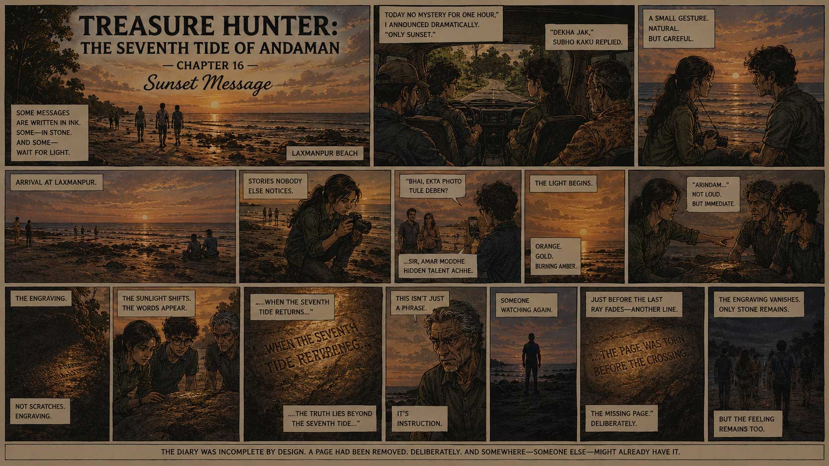 Chapter 16 – Sunset Message - Treasure Hunter - TWS