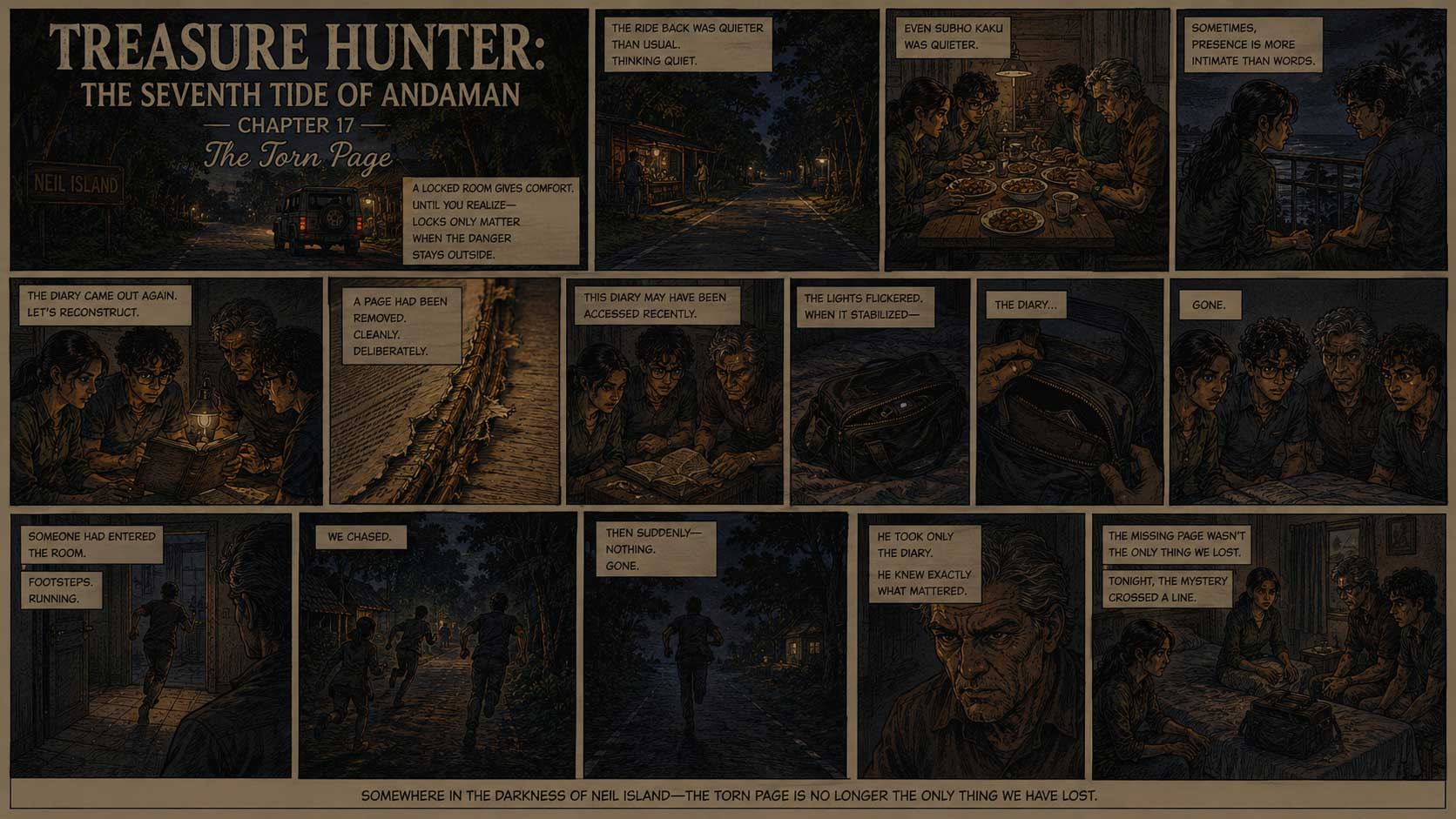 Chapter 17 – The Torn Page - Treasure Hunter - TWS